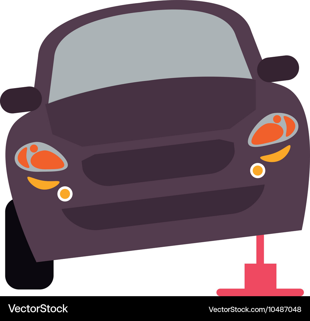 Car repair automobile design Royalty Free Vector Image