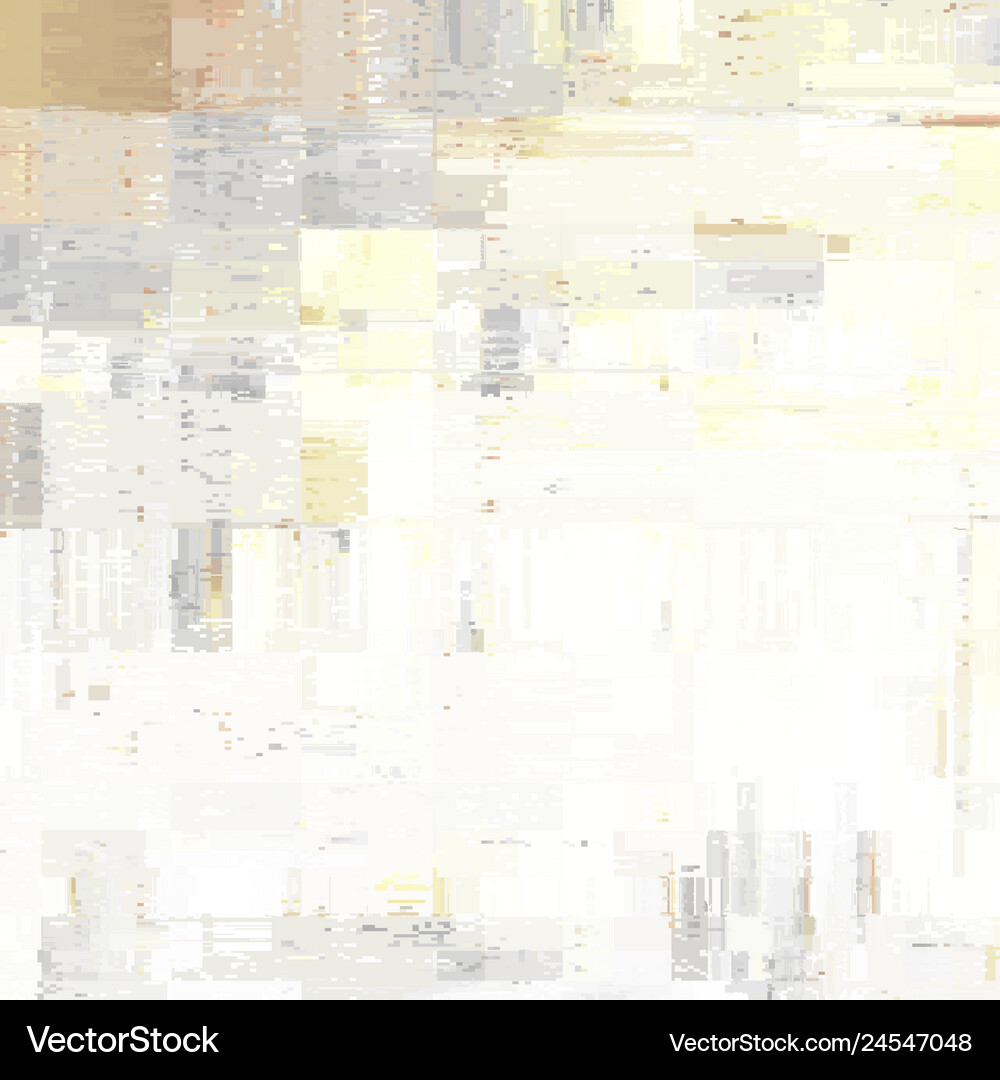 Image with imitation of grunge datamoshing Vector Image