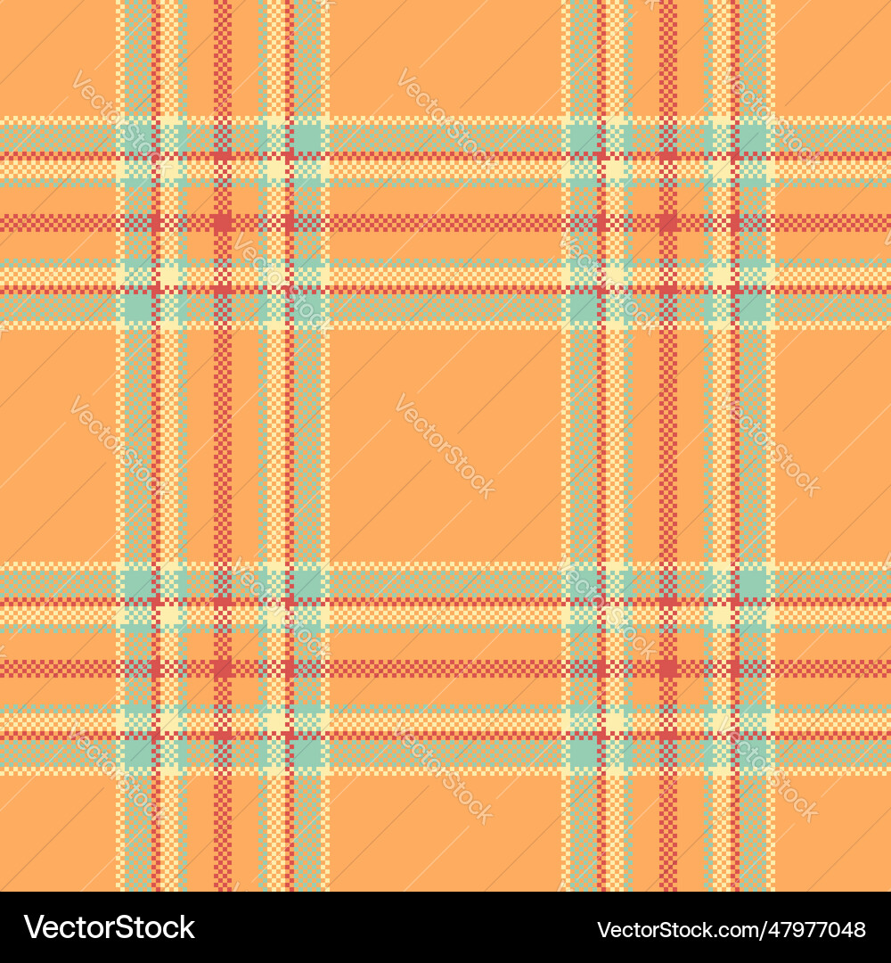 Seamless tartan of check texture background Vector Image