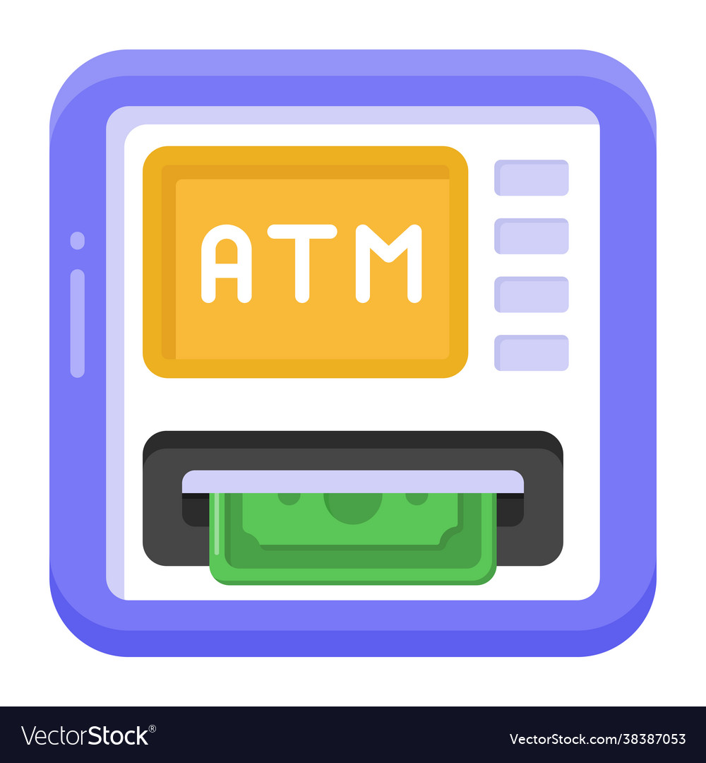 Atm Royalty Free Vector Image - VectorStock