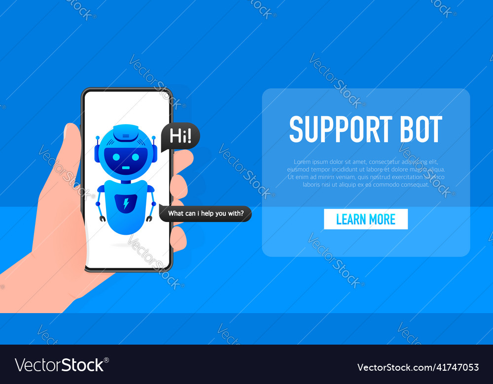 Chatbot icon concept chat bot or chatterbot Vector Image