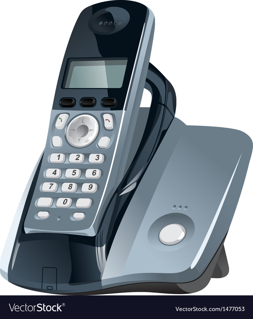 Telephone Royalty Free Vector Image - VectorStock
