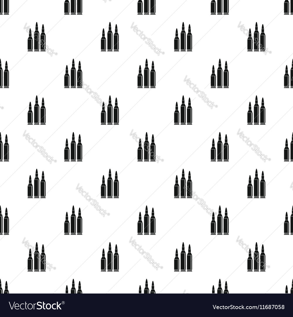 Bullets pattern simple style Royalty Free Vector Image