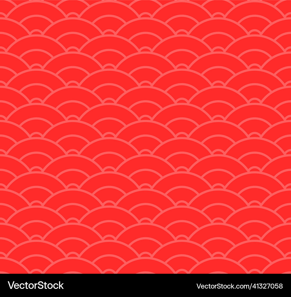 Japanese wave pattern Royalty Free Vector Image