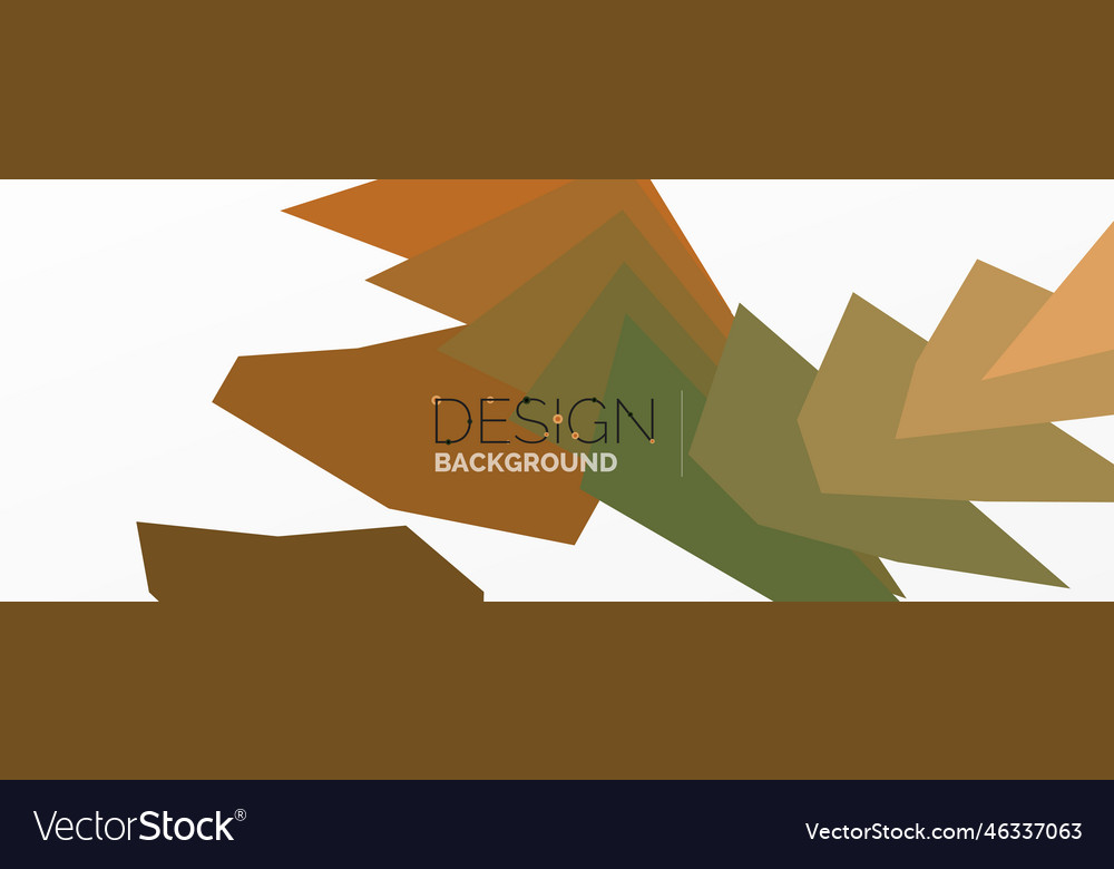 Background creative geometric shapes composition Vector Image