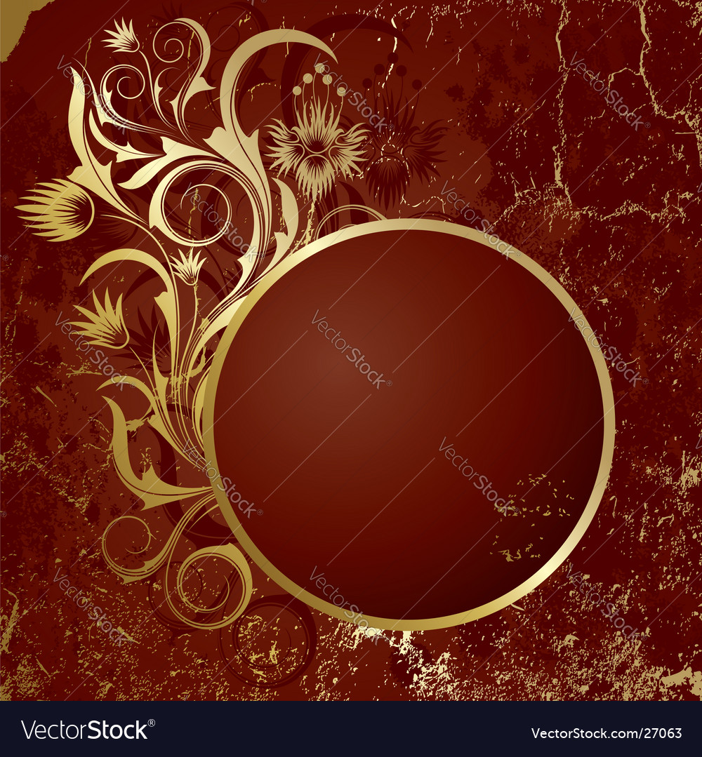 Background with frame Royalty Free Vector Image