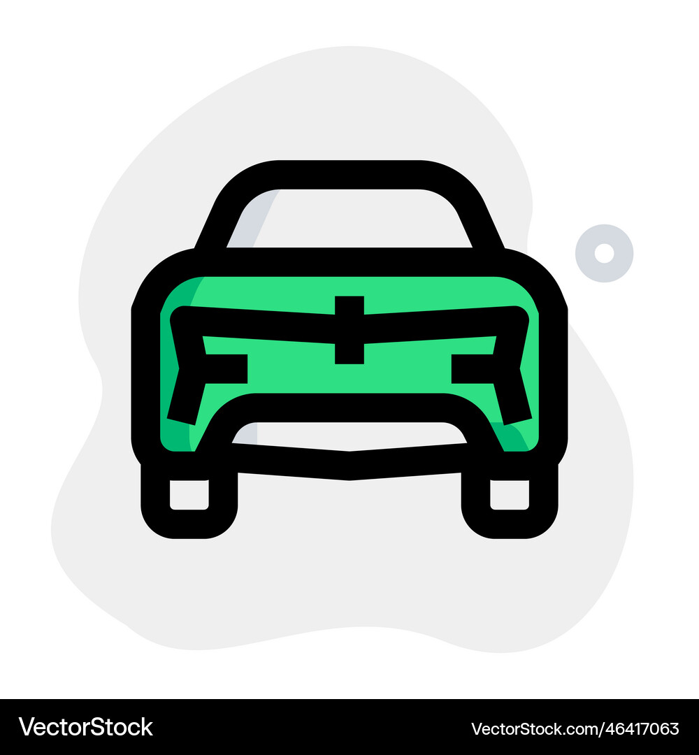 Luxury heavy vehicle for a comfortable ride Vector Image