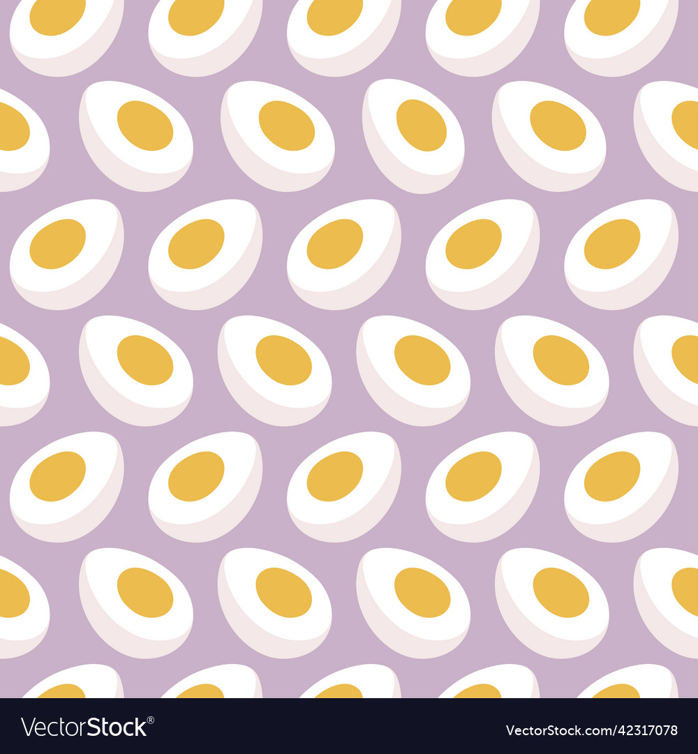 Egg pattern Royalty Free Vector Image - VectorStock