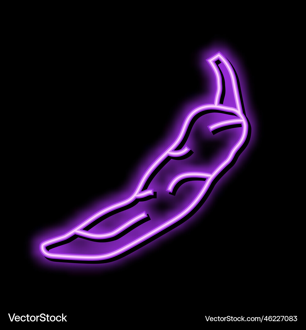 Green chili pepper color icon Royalty Free Vector Image