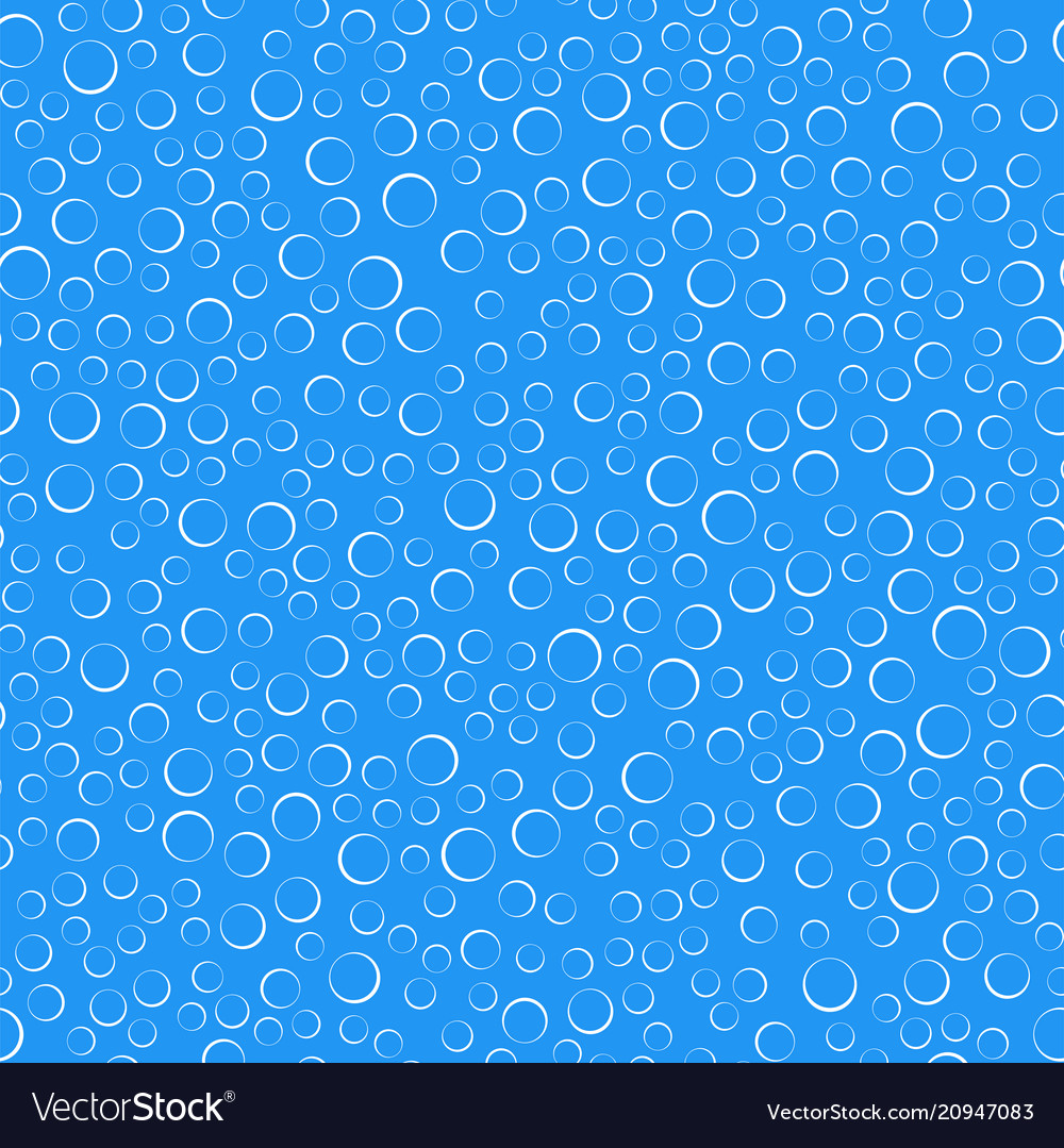 Seamless geometric pattern repeated bubbles Vector Image