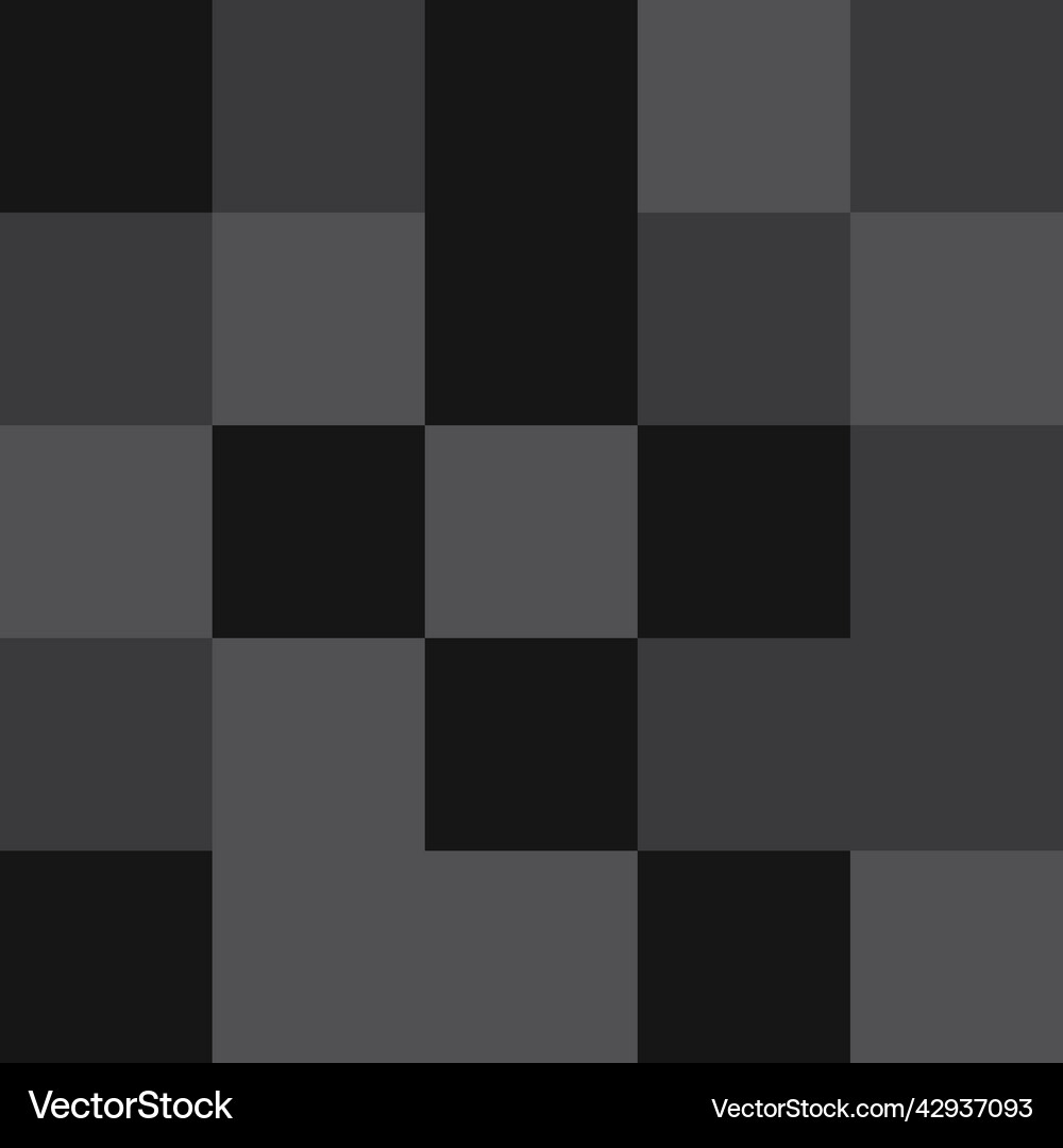Pattern of identical squares from all shades Vector Image