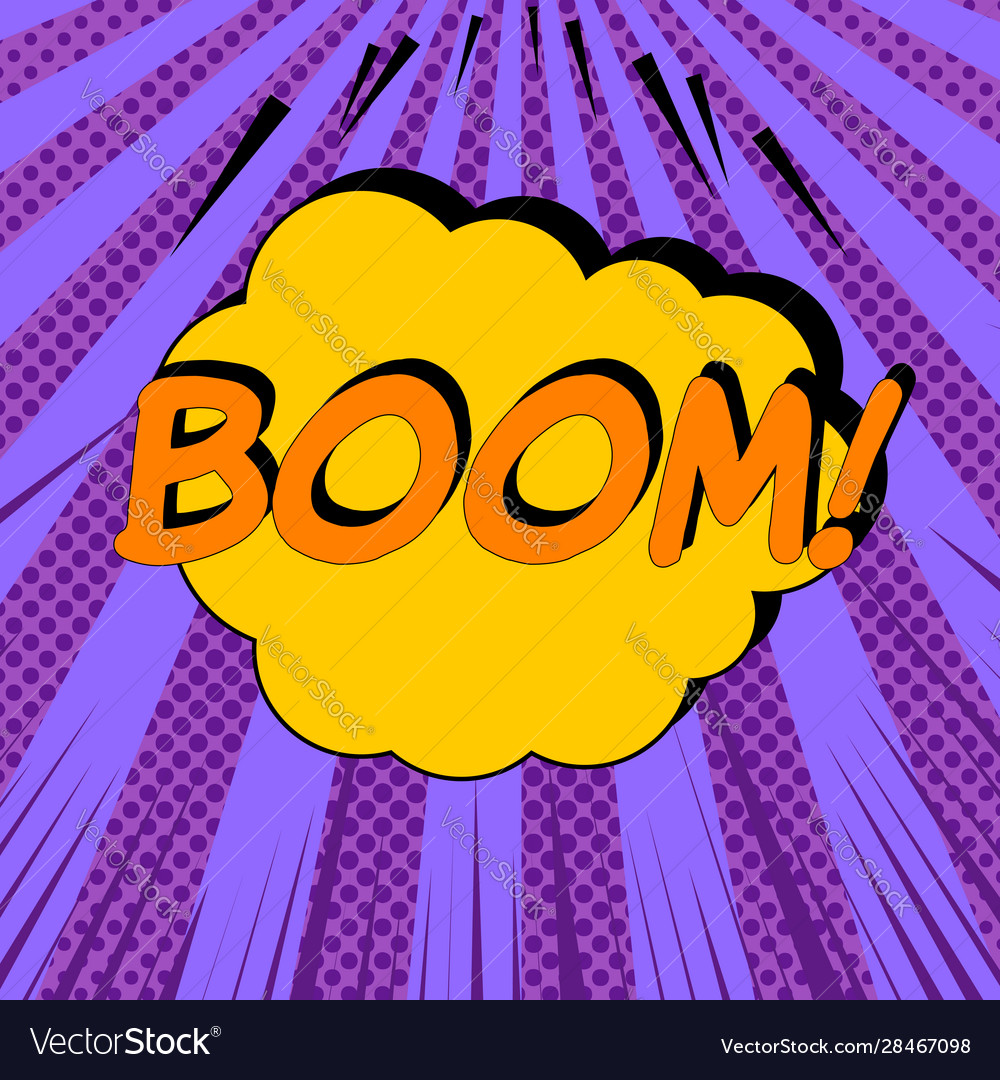 Dynamic comic template Royalty Free Vector Image