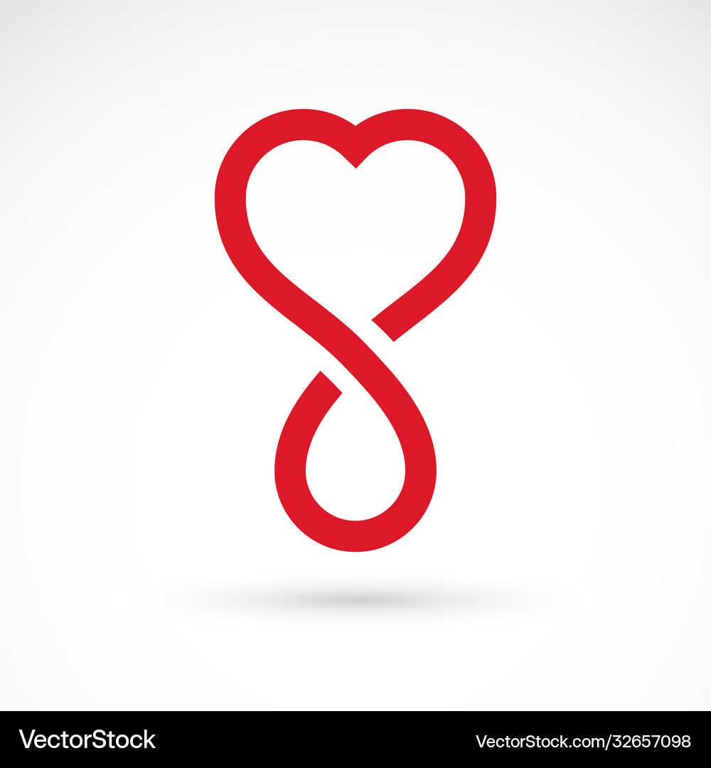 Heart shape drops blood and symbol Royalty Free Vector Image