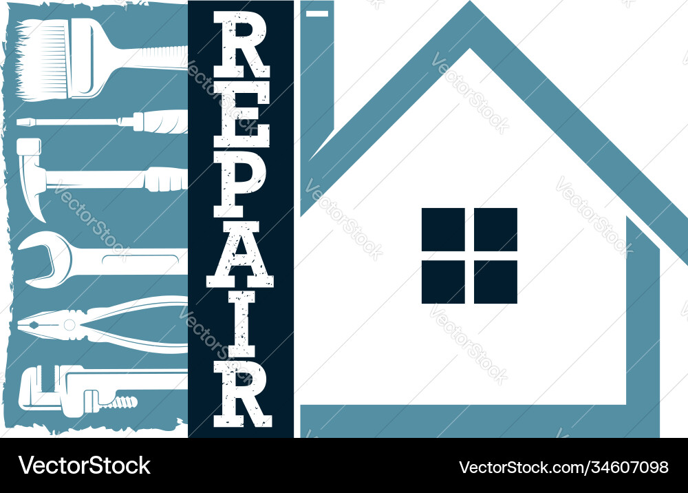 Home repair and service Royalty Free Vector Image