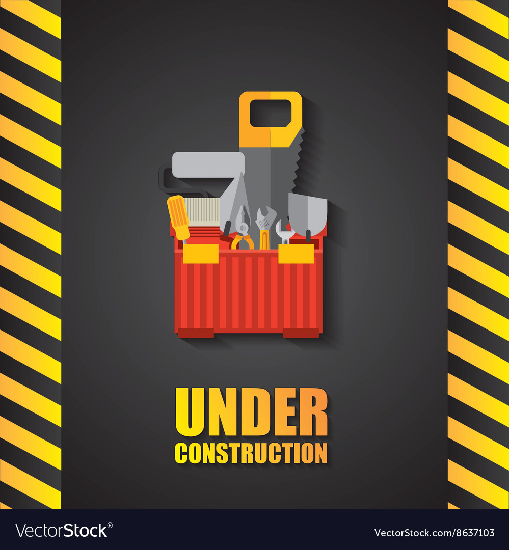 Under construction design Royalty Free Vector Image