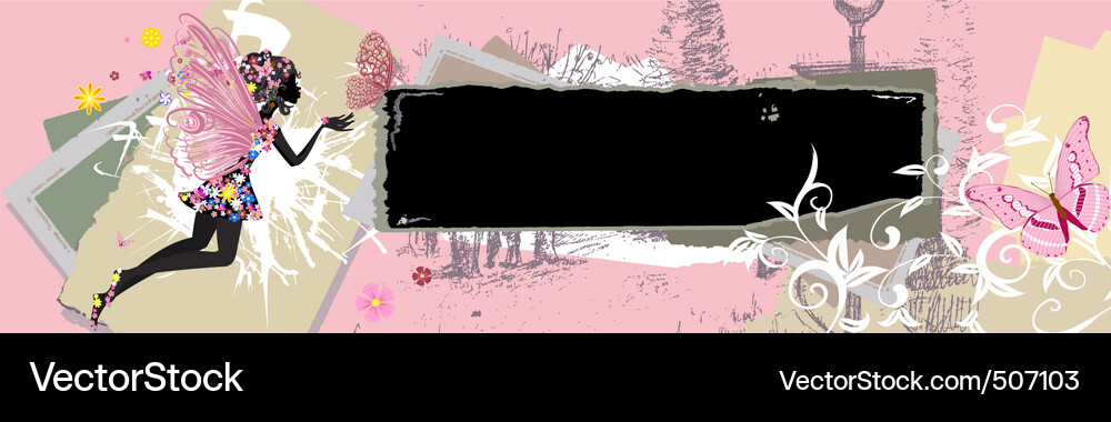 Vintage grunge banner Royalty Free Vector Image