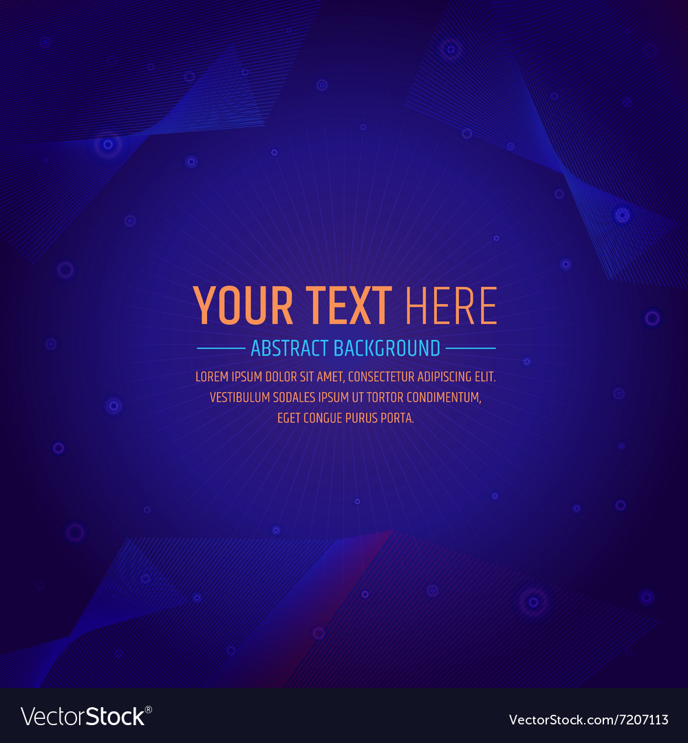 Abstract dark tone background outer space Vector Image