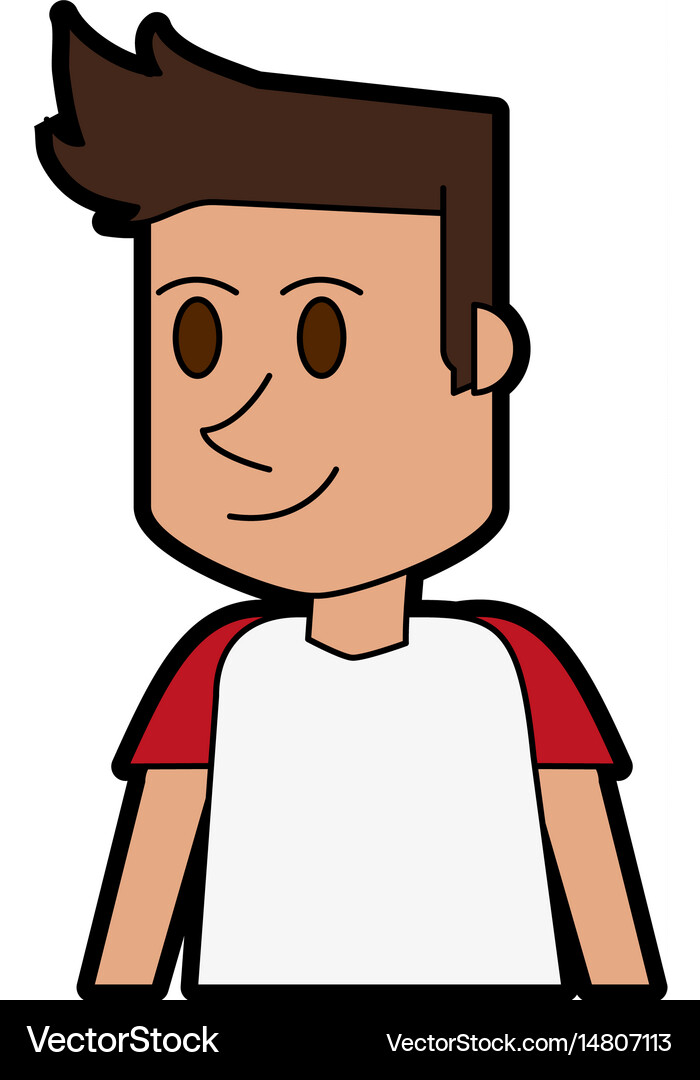 Happy man icon image Royalty Free Vector Image