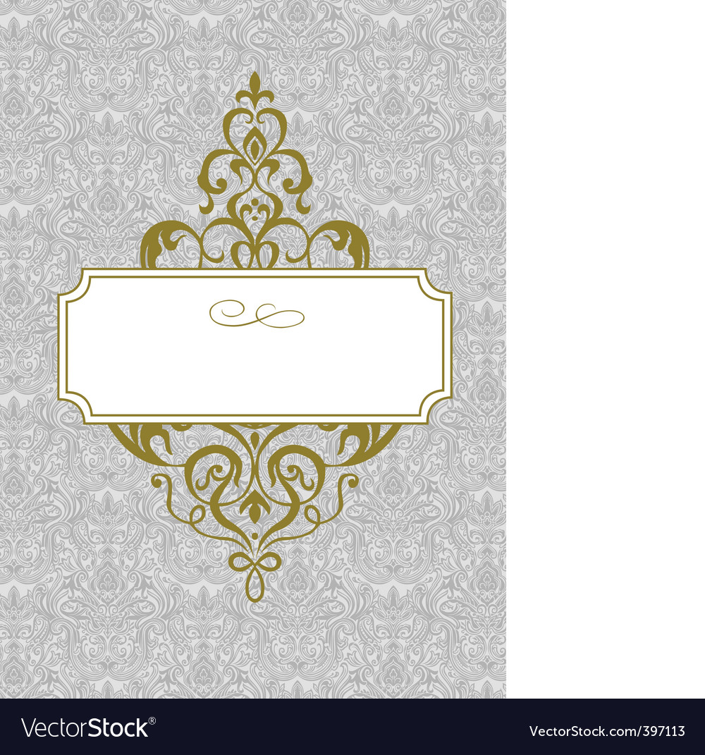 Royal template Royalty Free Vector Image - VectorStock