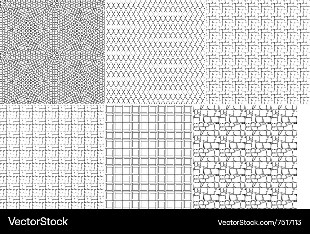 The texture of paving slabs Royalty Free Vector Image