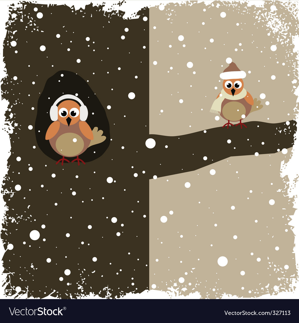 Winter theme Royalty Free Vector Image - VectorStock