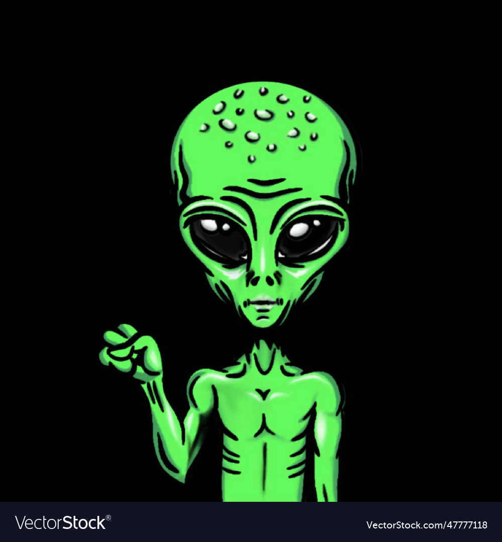 Alien Royalty Free Vector Image - VectorStock
