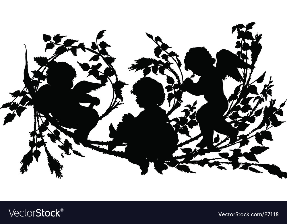 Cherubs Royalty Free Vector Image - VectorStock