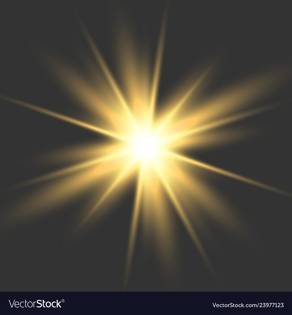 Glow light effect Royalty Free Vector Image - VectorStock