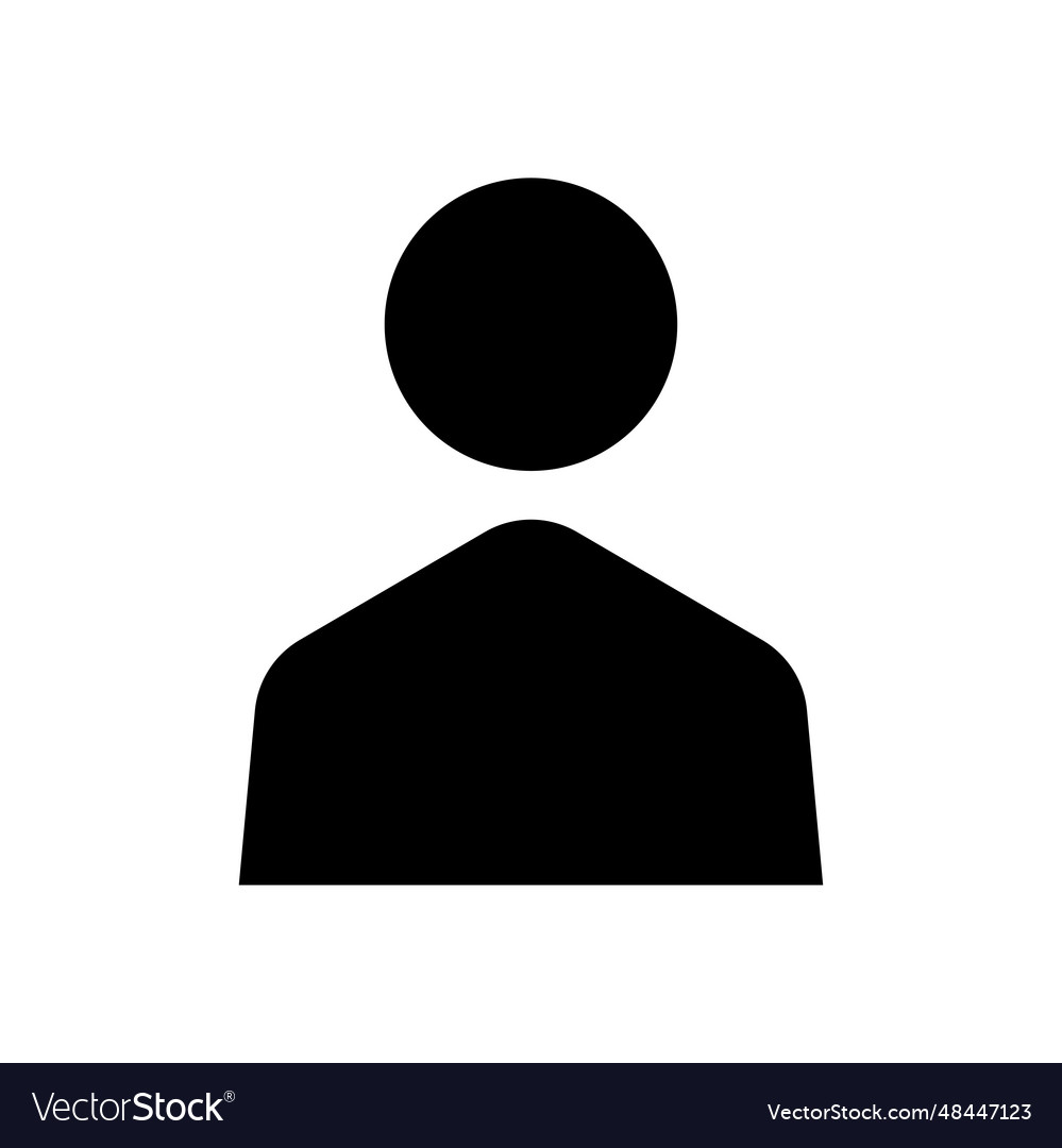 User icon design template isolated Royalty Free Vector Image