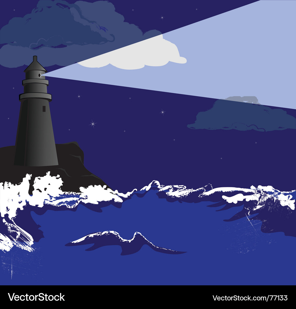 Lighthouse Royalty Free Vector Image - VectorStock