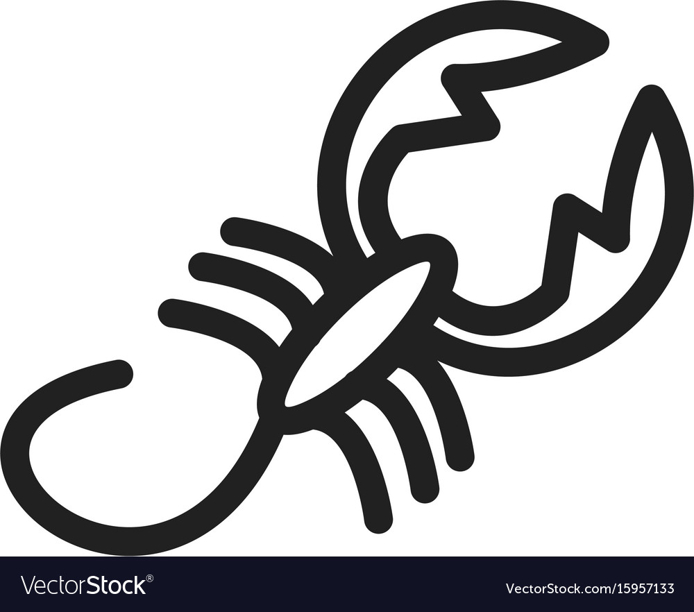 Scorpio Royalty Free Vector Image - VectorStock