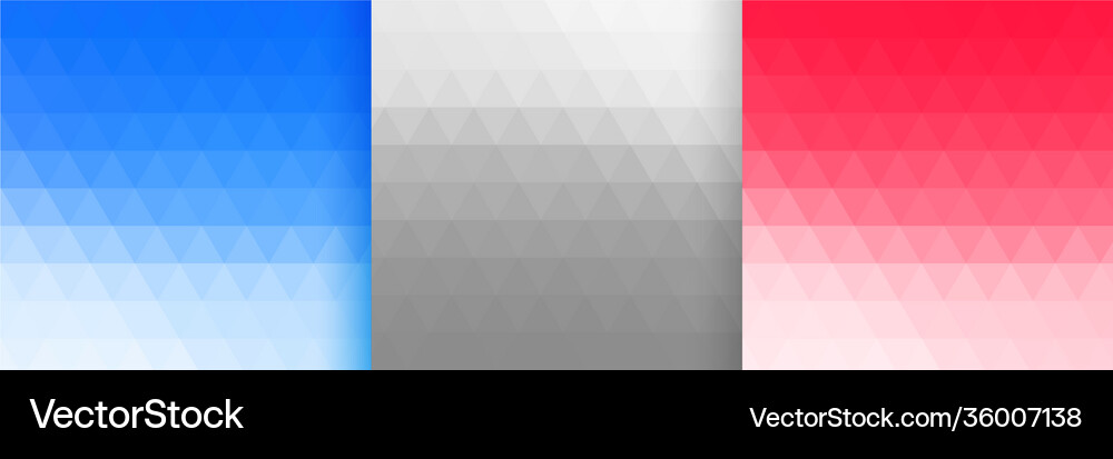 Abstract triangle geometric pattern background Vector Image