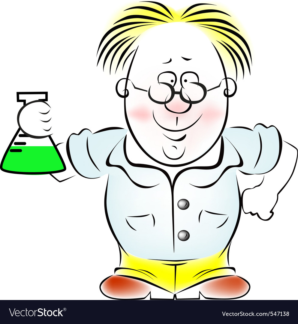 Science teacher Royalty Free Vector Image - VectorStock