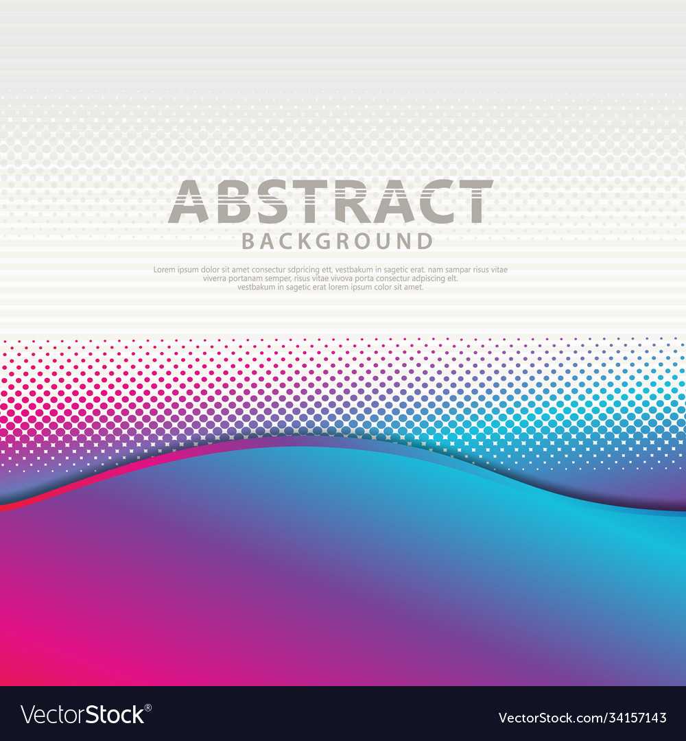 Abstract circle geometric pattern design with Vector Image