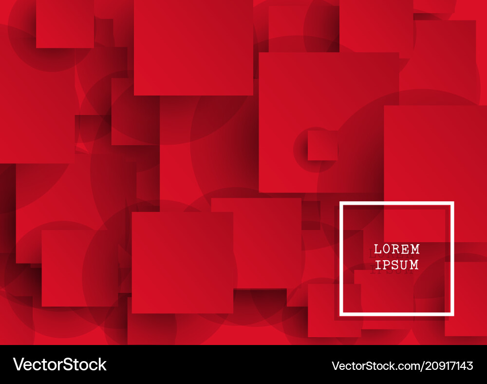 Abstract squares background Royalty Free Vector Image