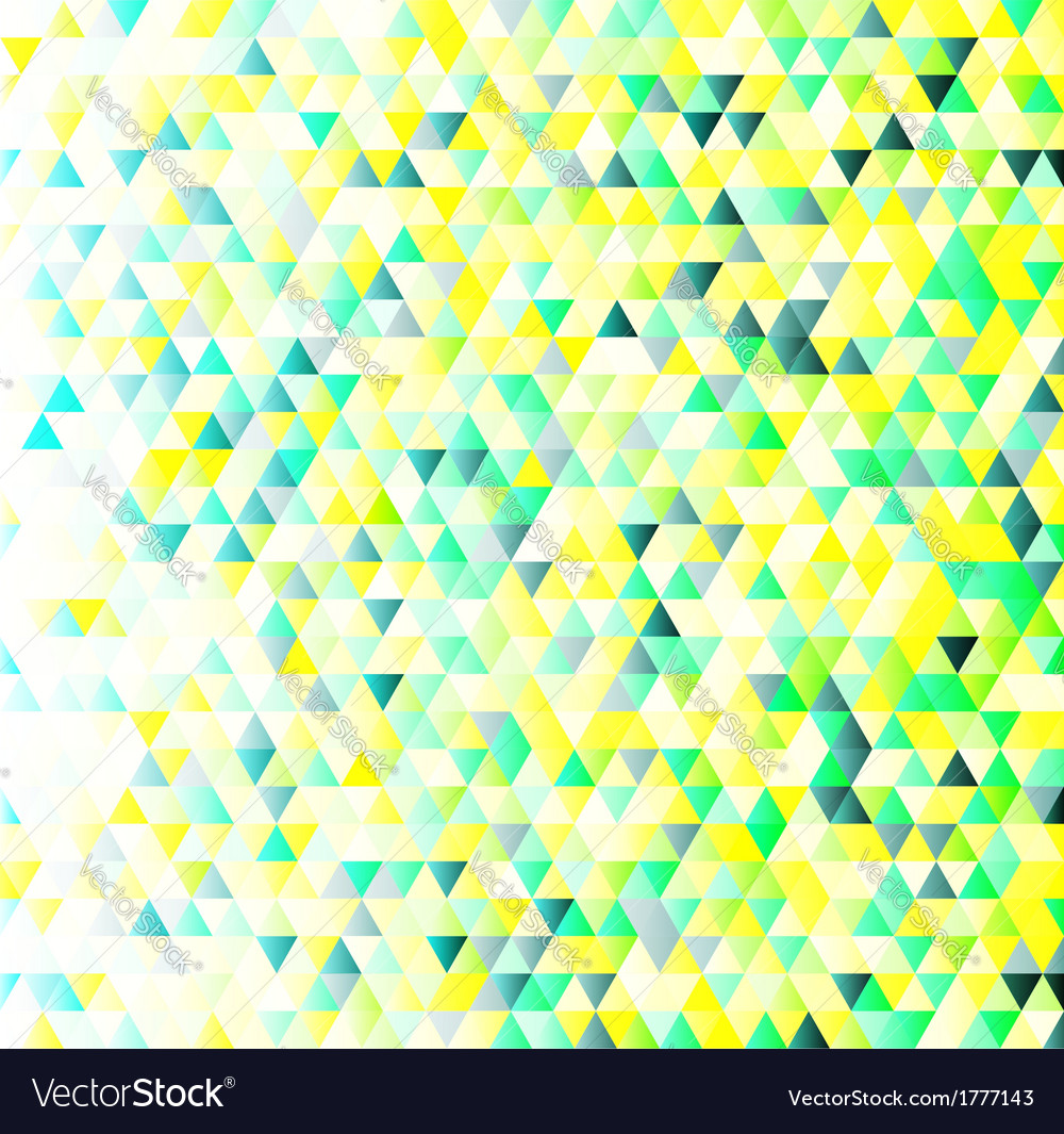Colorful triangles geometric pattern Royalty Free Vector