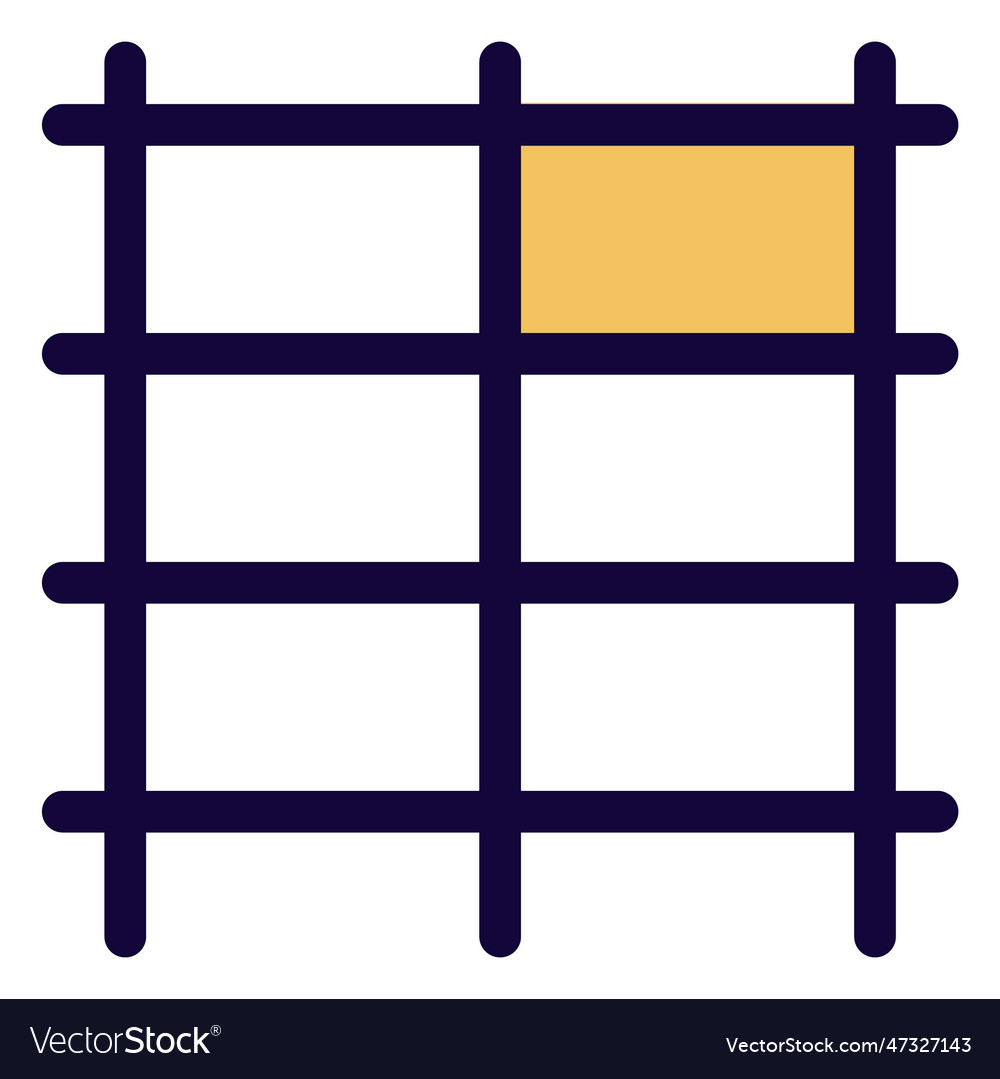 Multipurpose rack for storage and display Vector Image