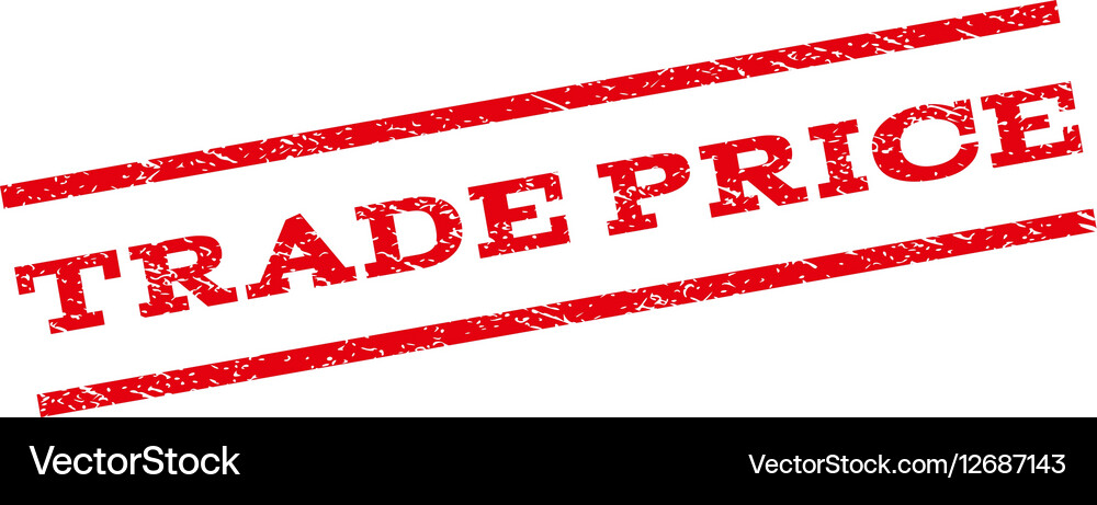 Trade price watermark stamp Royalty Free Vector Image