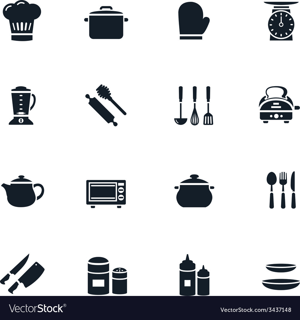 Kitchenware icon Royalty Free Vector Image - VectorStock