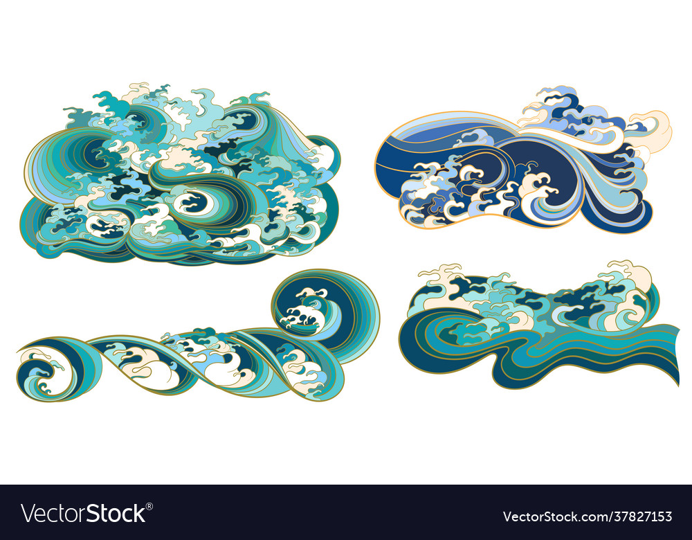 A set elements templates on theme Royalty Free Vector Image