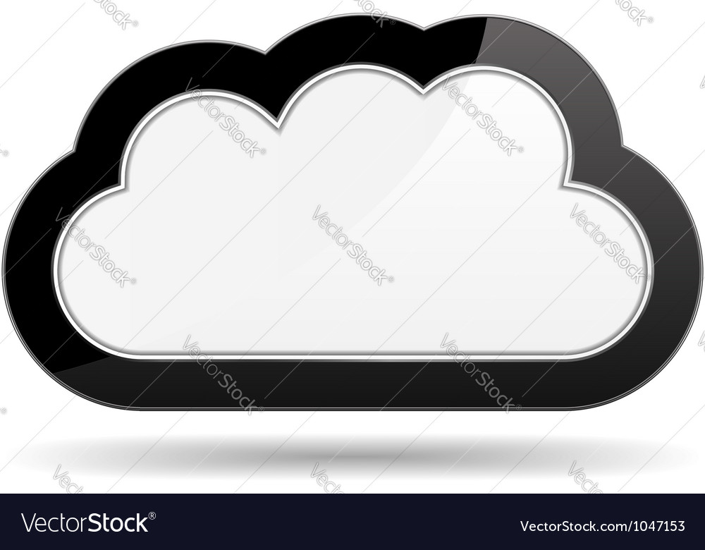 Cloud Icon Royalty Free Vector Image - VectorStock