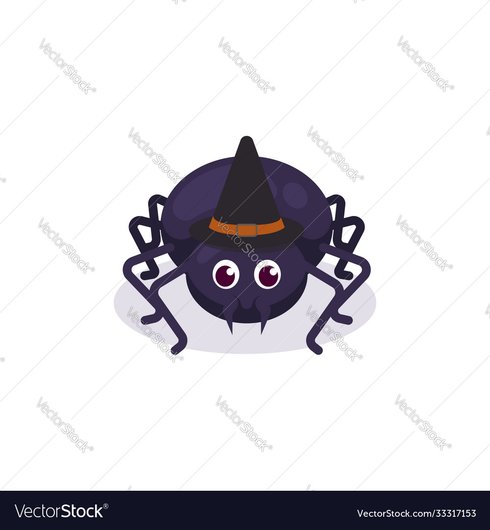 Cute spider Royalty Free Vector Image - VectorStock