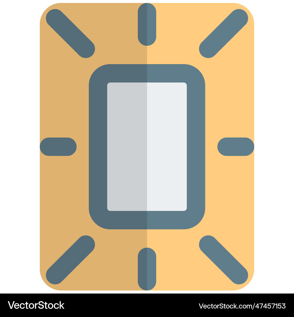 Minimal design picture frame for living space Vector Image