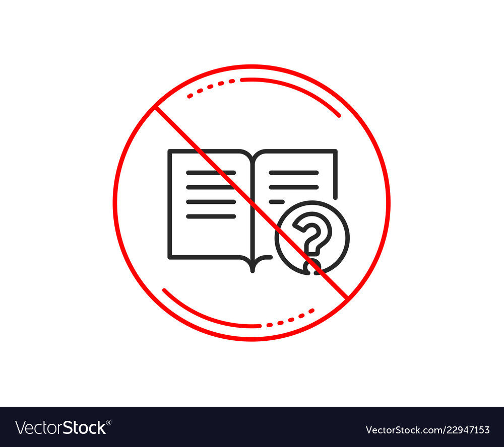 Technical Help Line Icon Instruction Sign Vector Image 0327