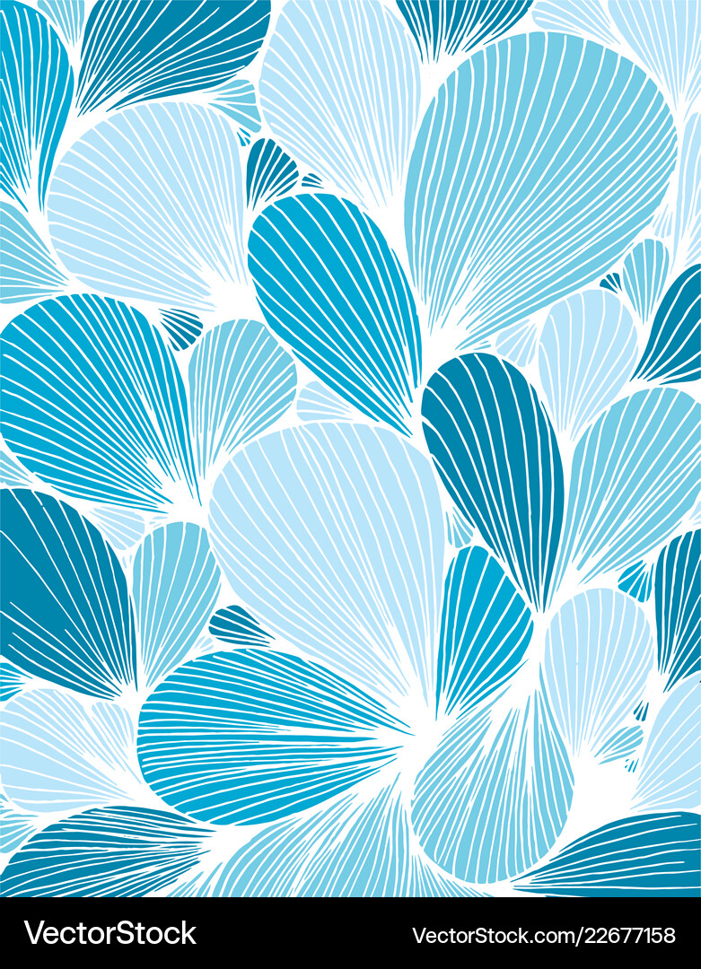 Abstract background is composed of colored petals Vector Image