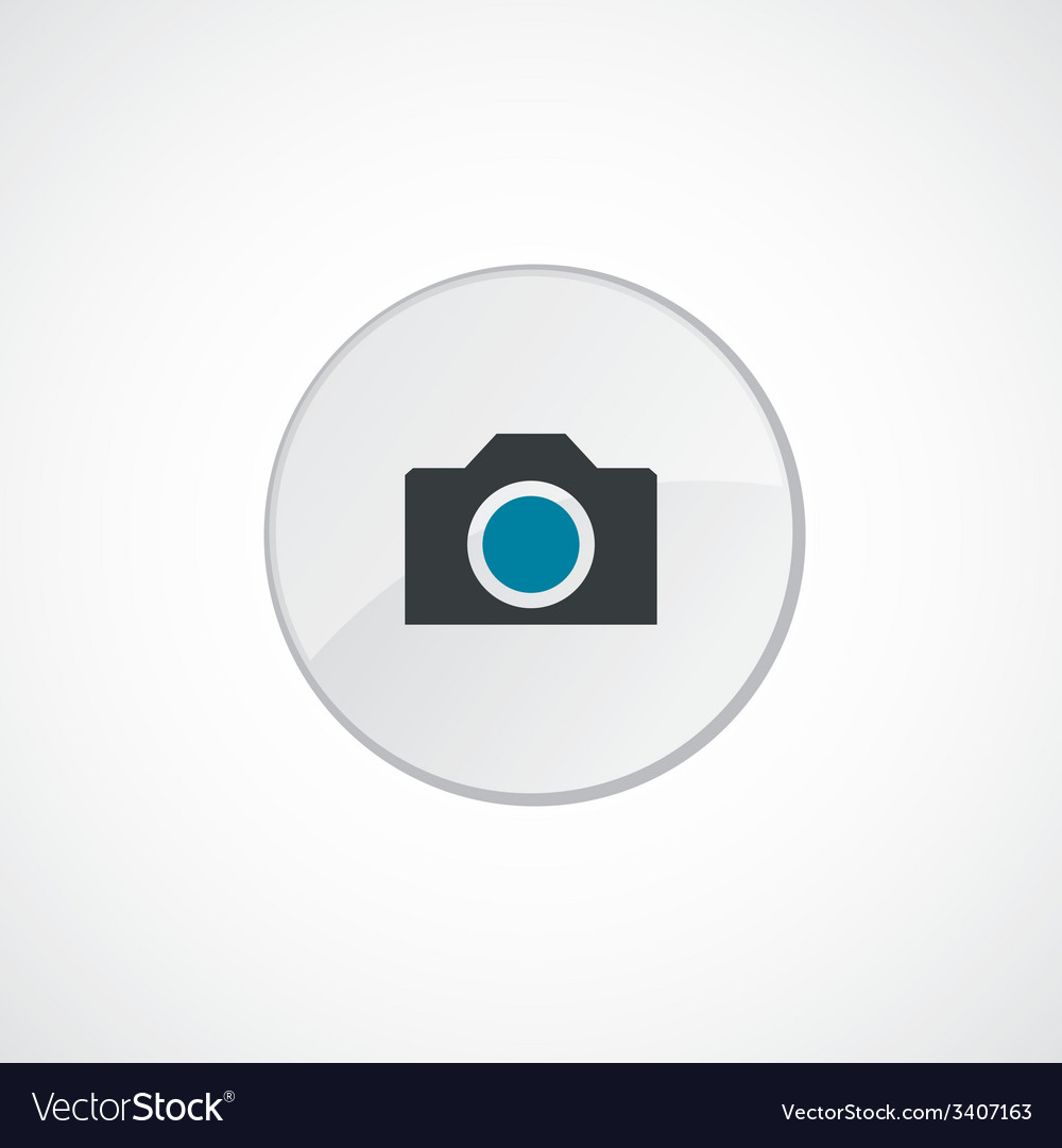 Camera icon 2 colored Royalty Free Vector Image