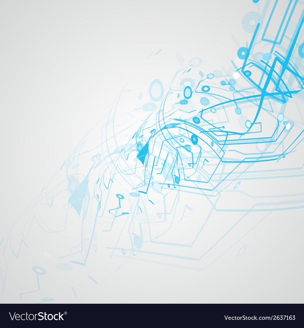 Futuristic technology Royalty Free Vector Image