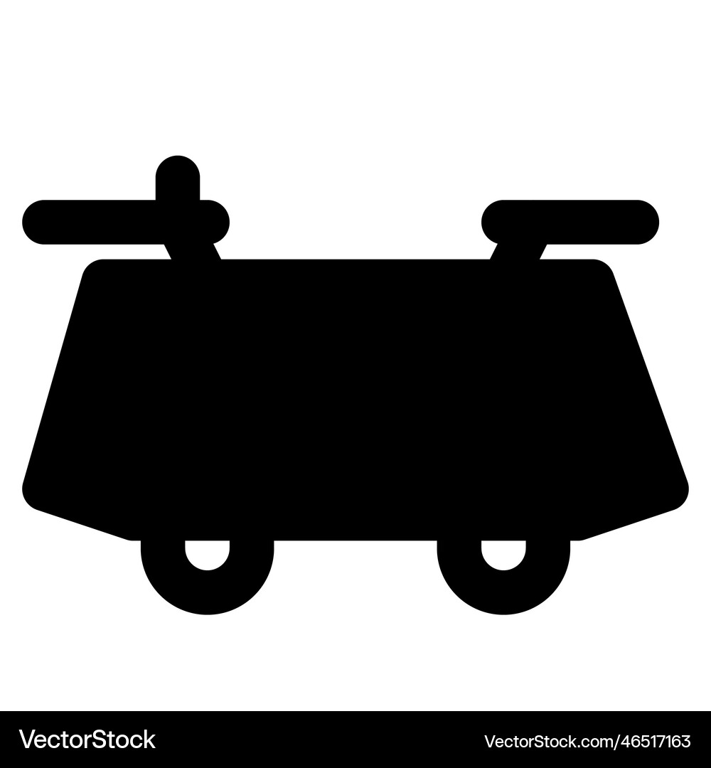 Prototype of first built armored car Royalty Free Vector