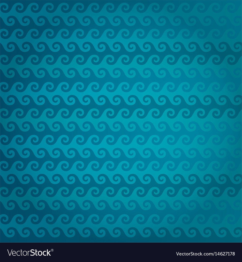 Blue waves background Royalty Free Vector Image
