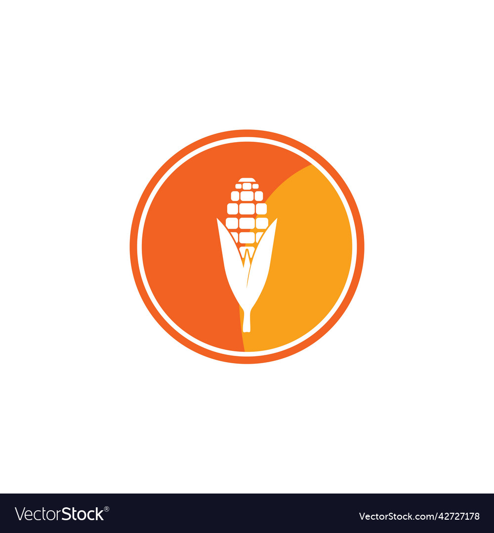 Corn icon Royalty Free Vector Image - VectorStock